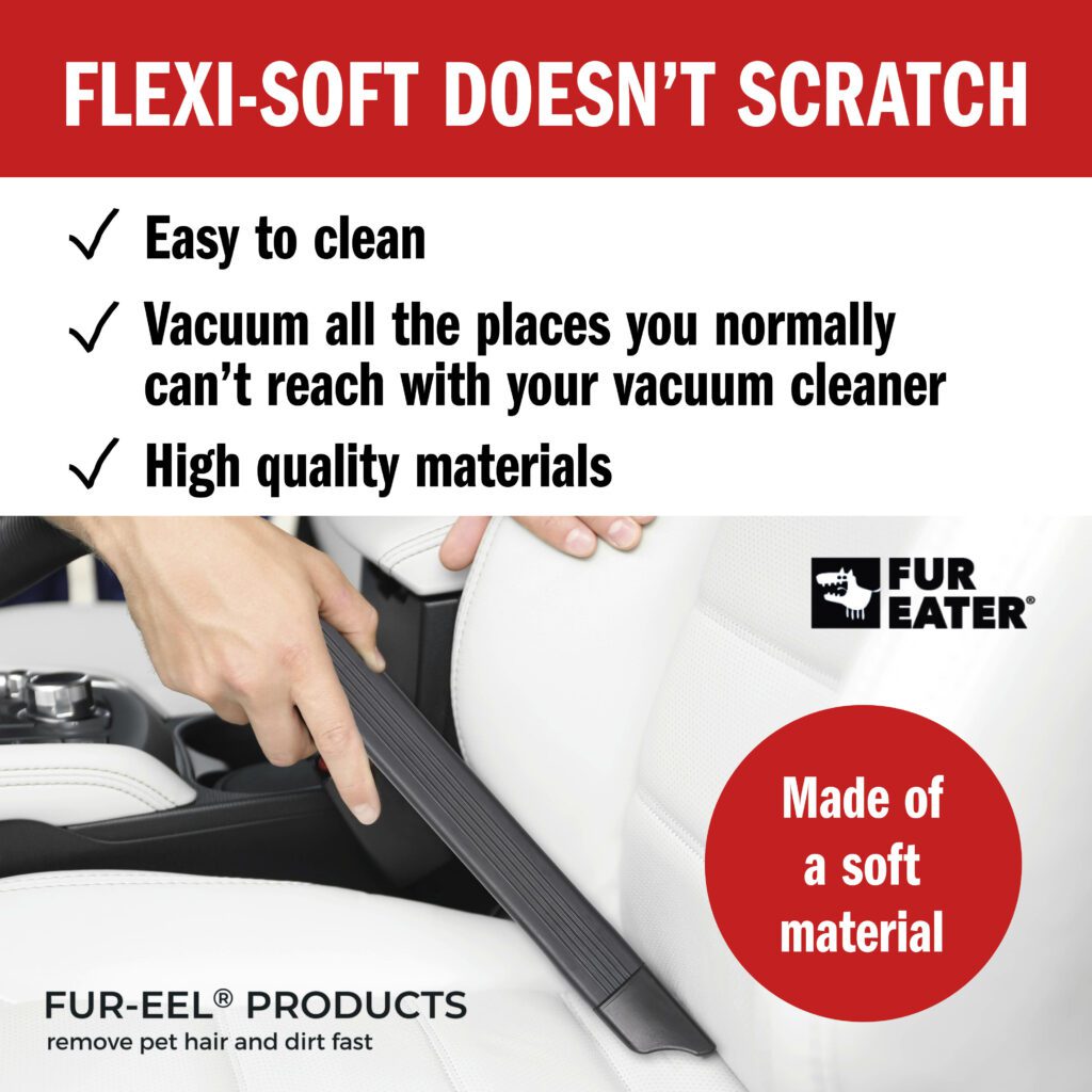 FUREATER Flexi-Soft Brush – Flexible Pet Hair Removal Tool